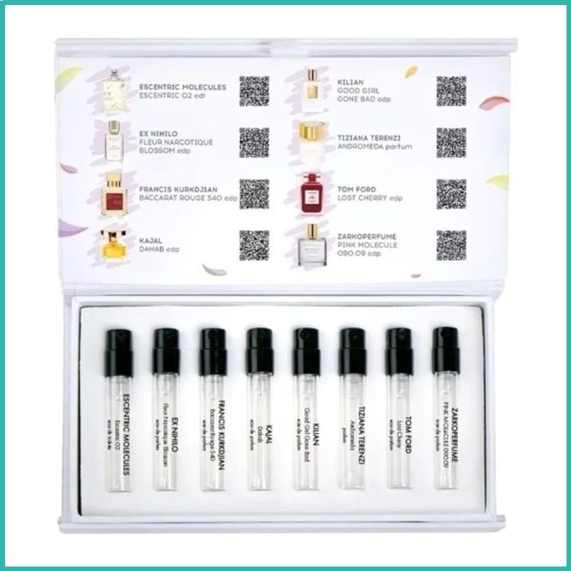 მინი სუნამოები - ორიგინალი სუნამოები გრამობით Aroma Box