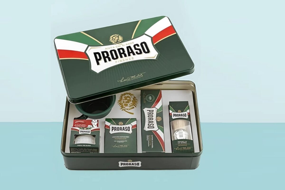 საპარსი საშუალებების ნაკრები Proraso Luxury Gift Box