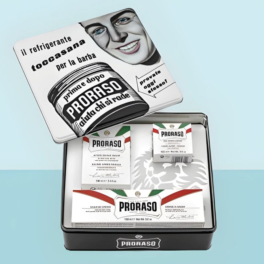 საპარსი საშუალებების ნაკრები Proraso Luxury Gift Box